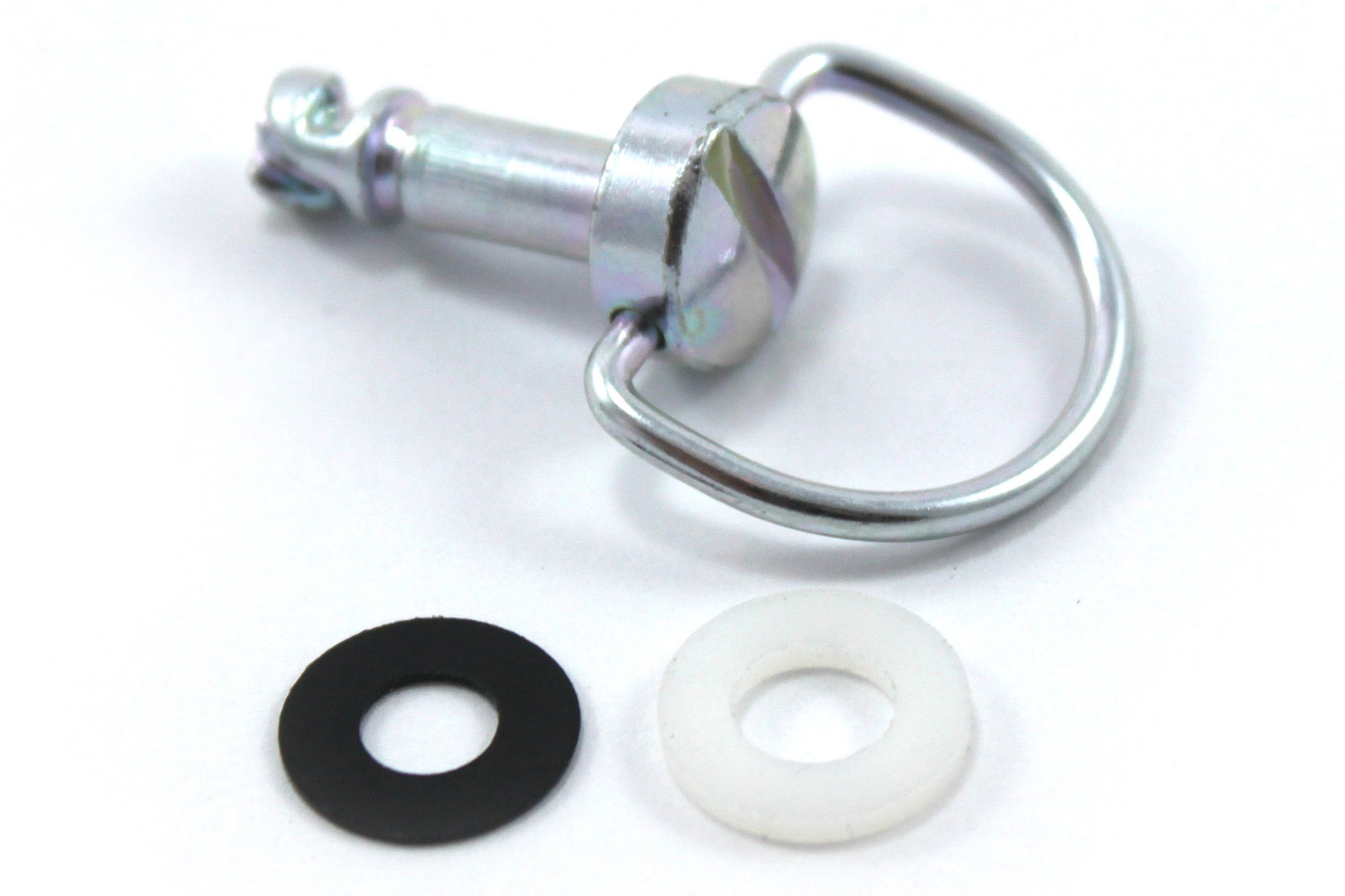 Dzus Fasteners D-Ring Bail Handle Silver Zinc Panex Studs 6mm (No Rece ...